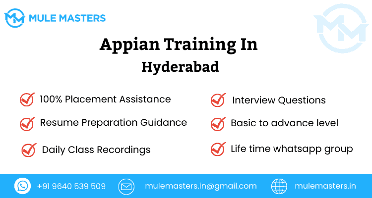 Online Appian Training in Hyderabad | Best BPM institute 2023