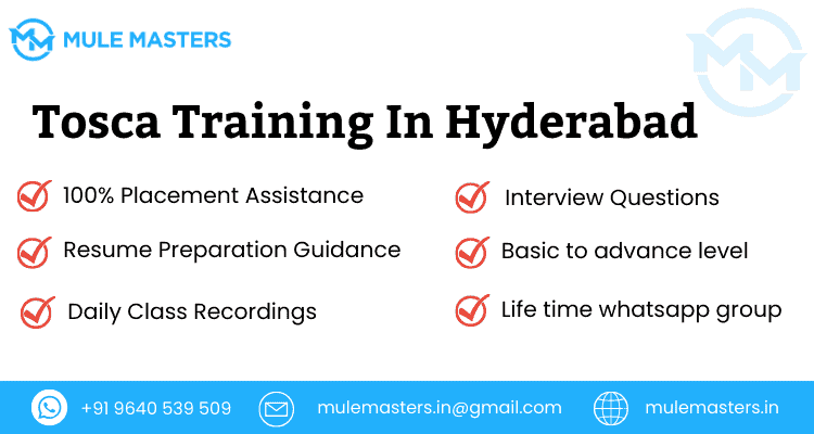 Tosca Training In Hyderabad | Best online Training institute